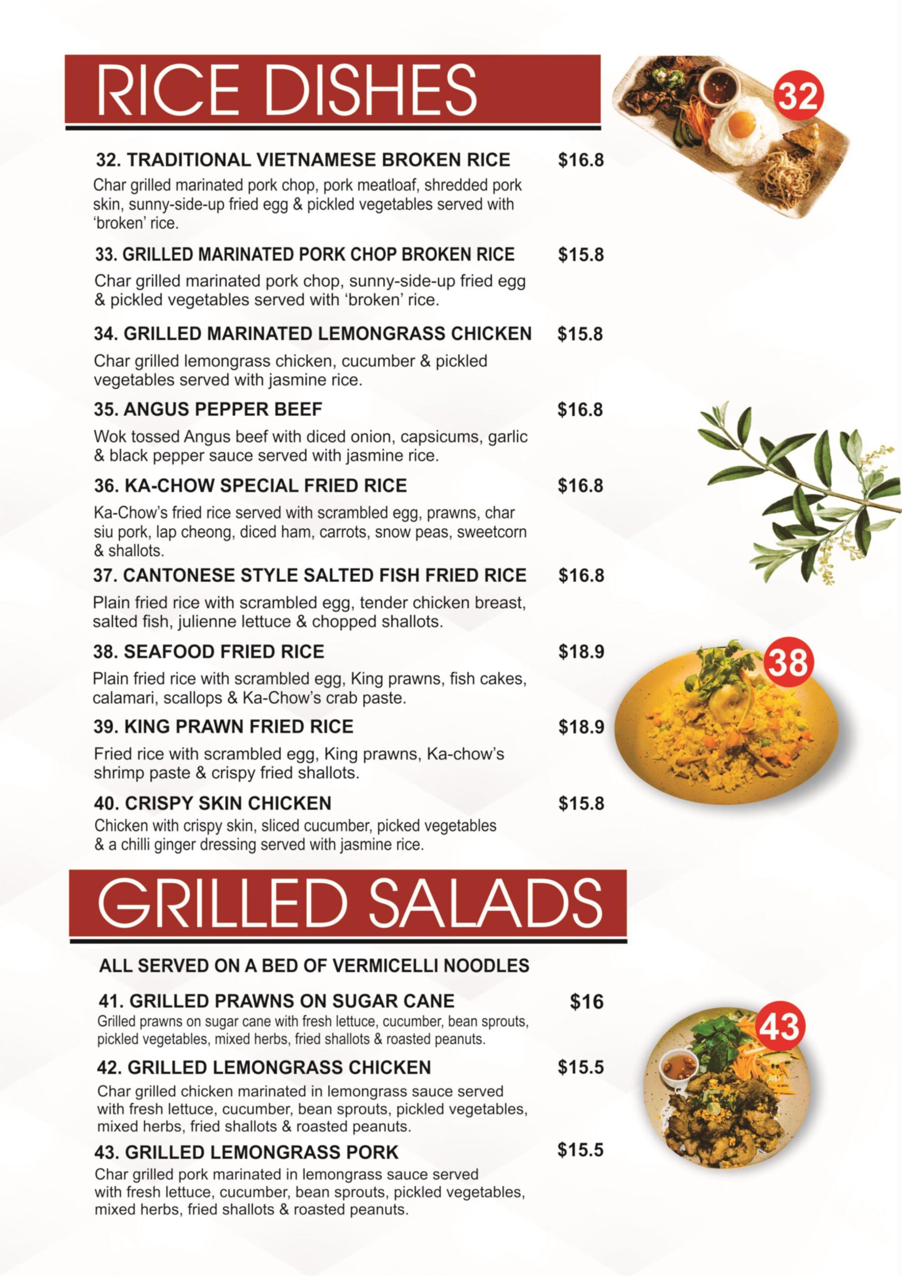 The Food Yard Menu - Kebabs & Pizza Cheltenham Melbourne